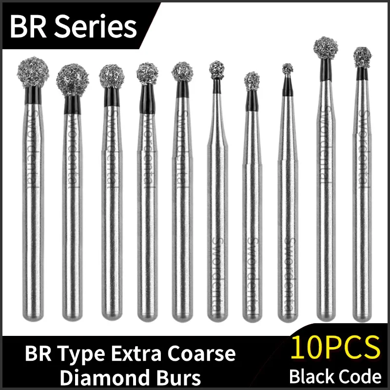 BR-Series-Extra-Coarse-Dental-Burs-10pcs-Diamond-Coarse-Drill-Ball ...