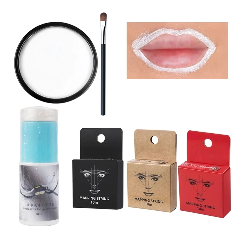 Eyebrow Makeup Mapping Paste Brow Shape Position Eyebrow Tinting ...