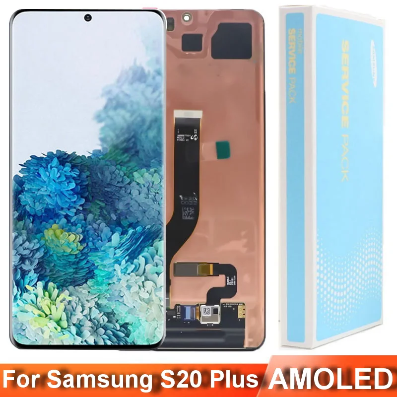 Original-6-7-AMOLED-S20-Plus-LCD-Display-For-Samsung-Galaxy-S20-G985F ...