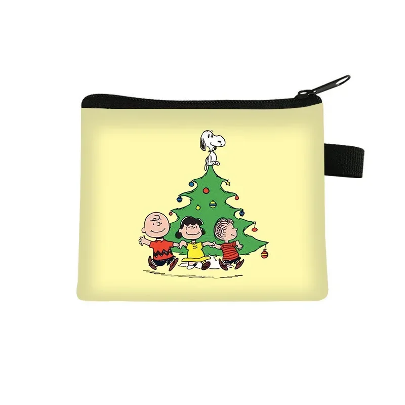 Monedero de dibujos animados para niños, de Snoopy y Charlie Brown, de ...