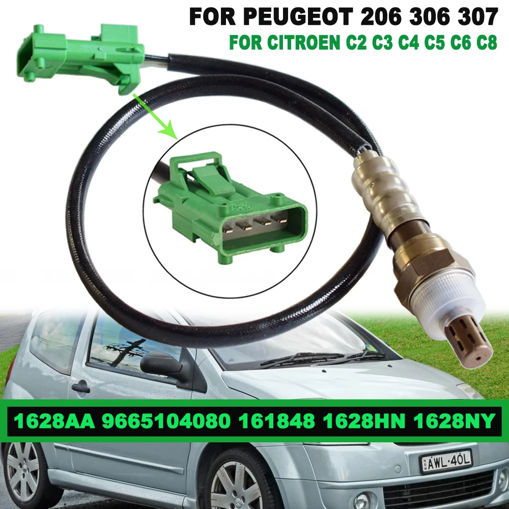 O2 Lambda Probe Oxygen Sensor 1628AA 9665104080 161848 1628HN 1628NY ...