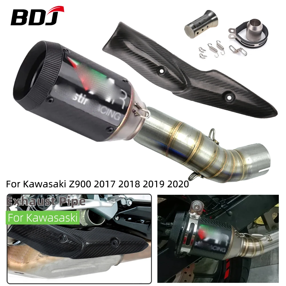 BDJ-Z900-Exhaust-Pipe-Motorcycle-Exhaust-Cover-Exhaust-Muffler-Escape ...