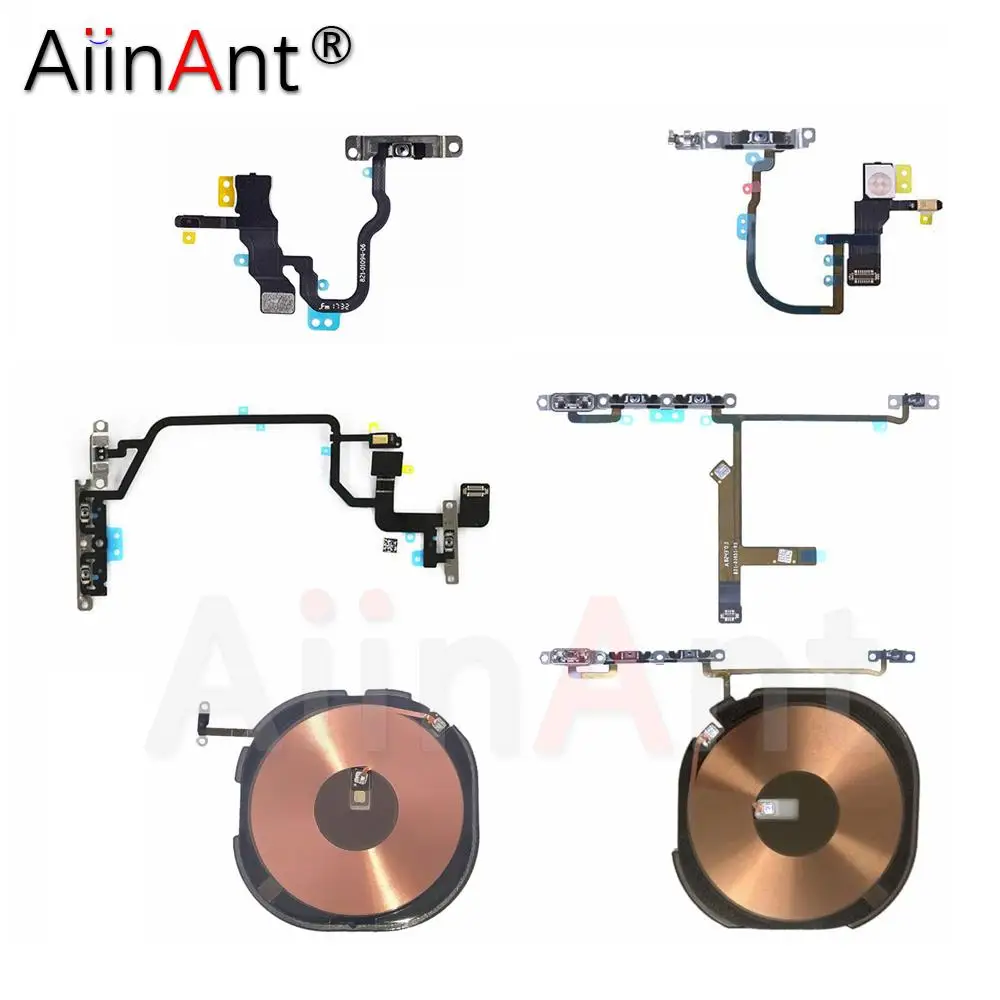 Aiinant-Volume-Buttons-Mute-NFC-Wireless-Charging-FlashLight-Power-Flex ...