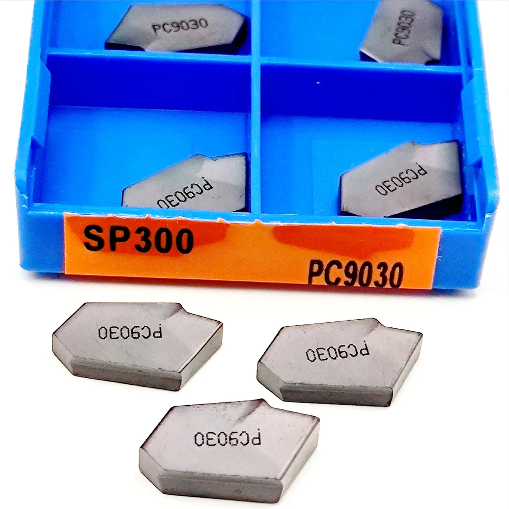 10PC-SP200-SP300-SP400-NC3020-NC3030-PC9030-Grooving-and-Cutting-Tool ...
