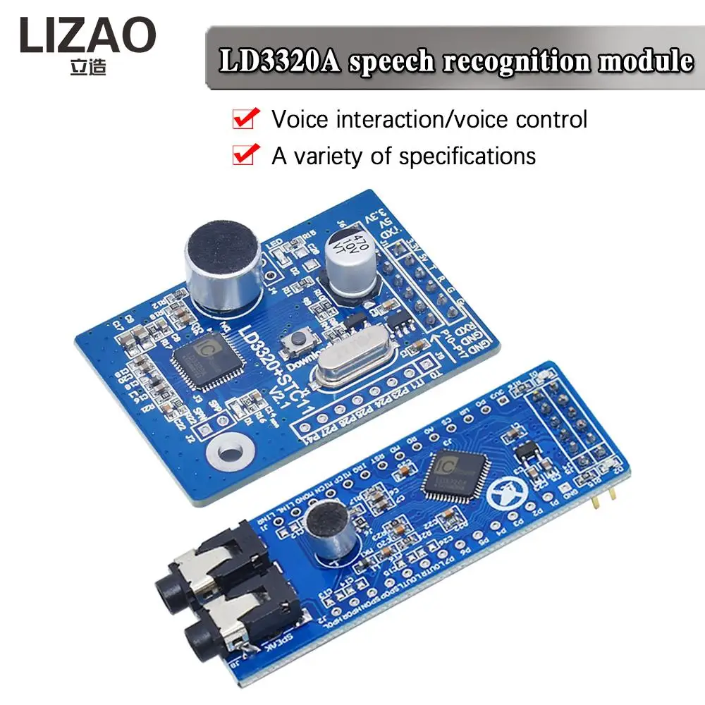 official-LD3320-speech-recognition-module-nonspecific-human-speech ...