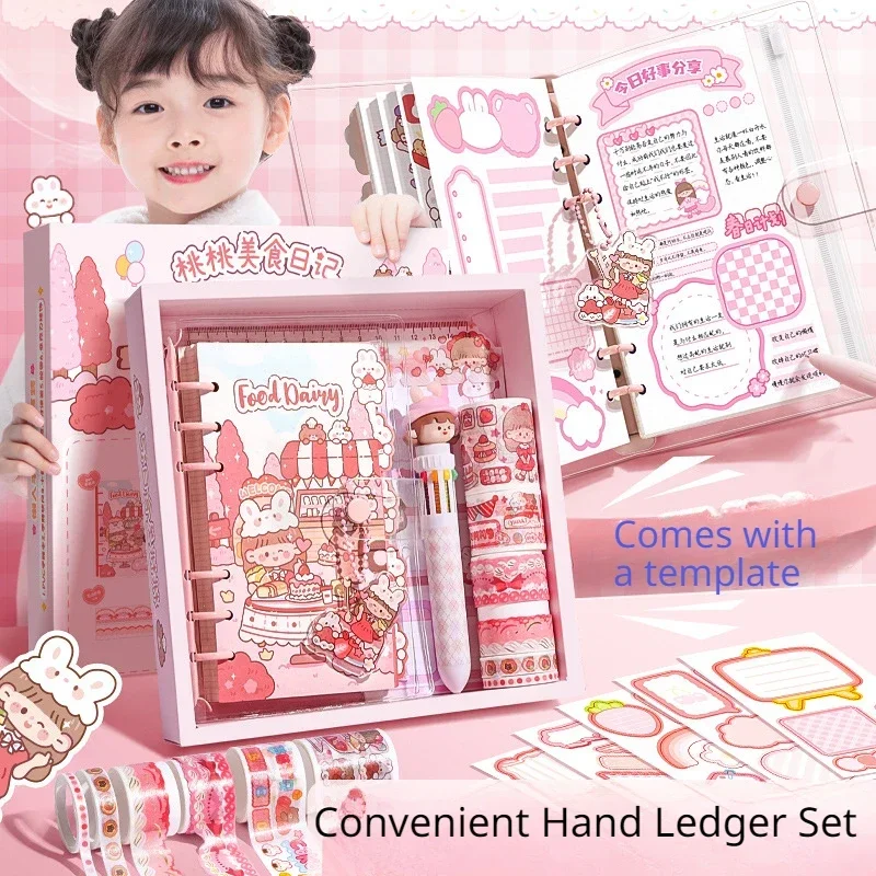 Notebook-Set-Gift-Box-Cute-Girl-Do-Notebook-Sticker-Guka-Material-Full ...