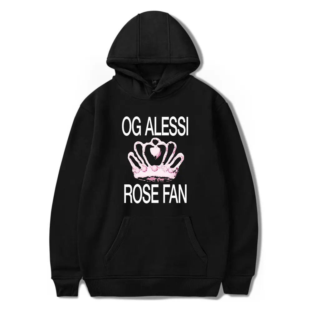 Alessi Rose Merch Hoodies Man/Woman Sweatshirts Printed Casual Clothes ...