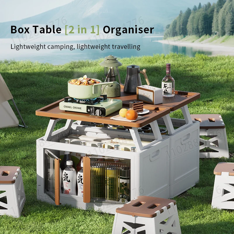 Liftable-Outdoor-Camping-Storage-Box-Folding-Camping-Car-Organiser-Car ...