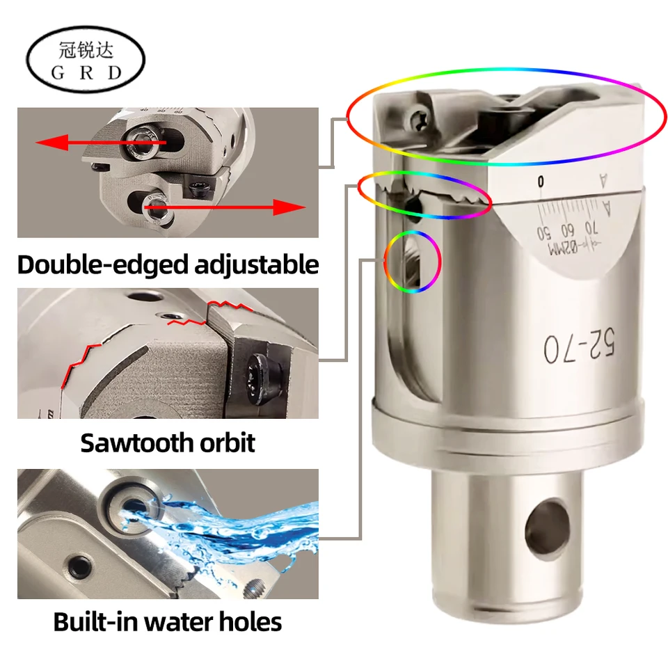 Small Diameter Boring Micro 100 MBBM-008030 Super Small Boring Bar – 0 ...