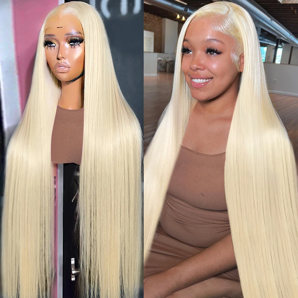 613-Blonde-Straight-Lace-Front-Wigs-Human-Hair-Brazilian-13x4-13x6-Lace ...