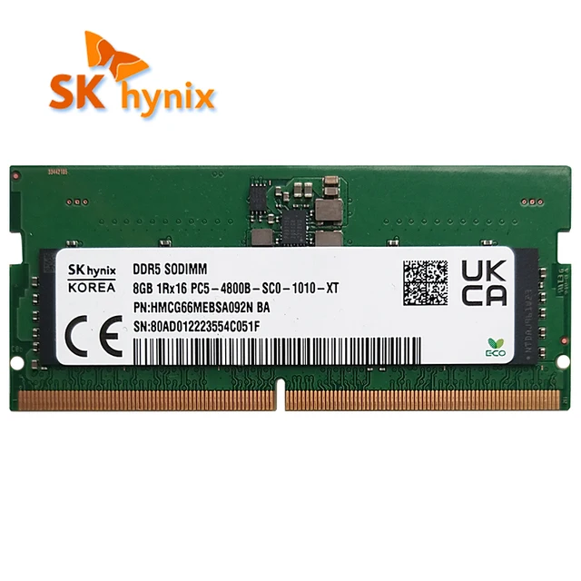 Ddr5 7200mhz RAM 4800MHz Server Memoria RAM SK Hynix 32GB DDR5 4800MHz ...