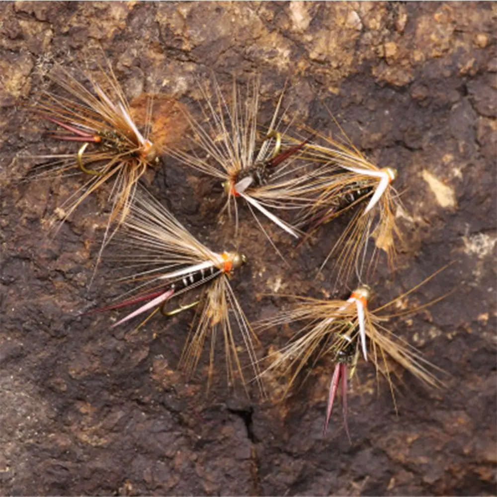 5PCS Portable Flies Lure Trout Fly Fishing Flies Streamer Fly Muddler ...