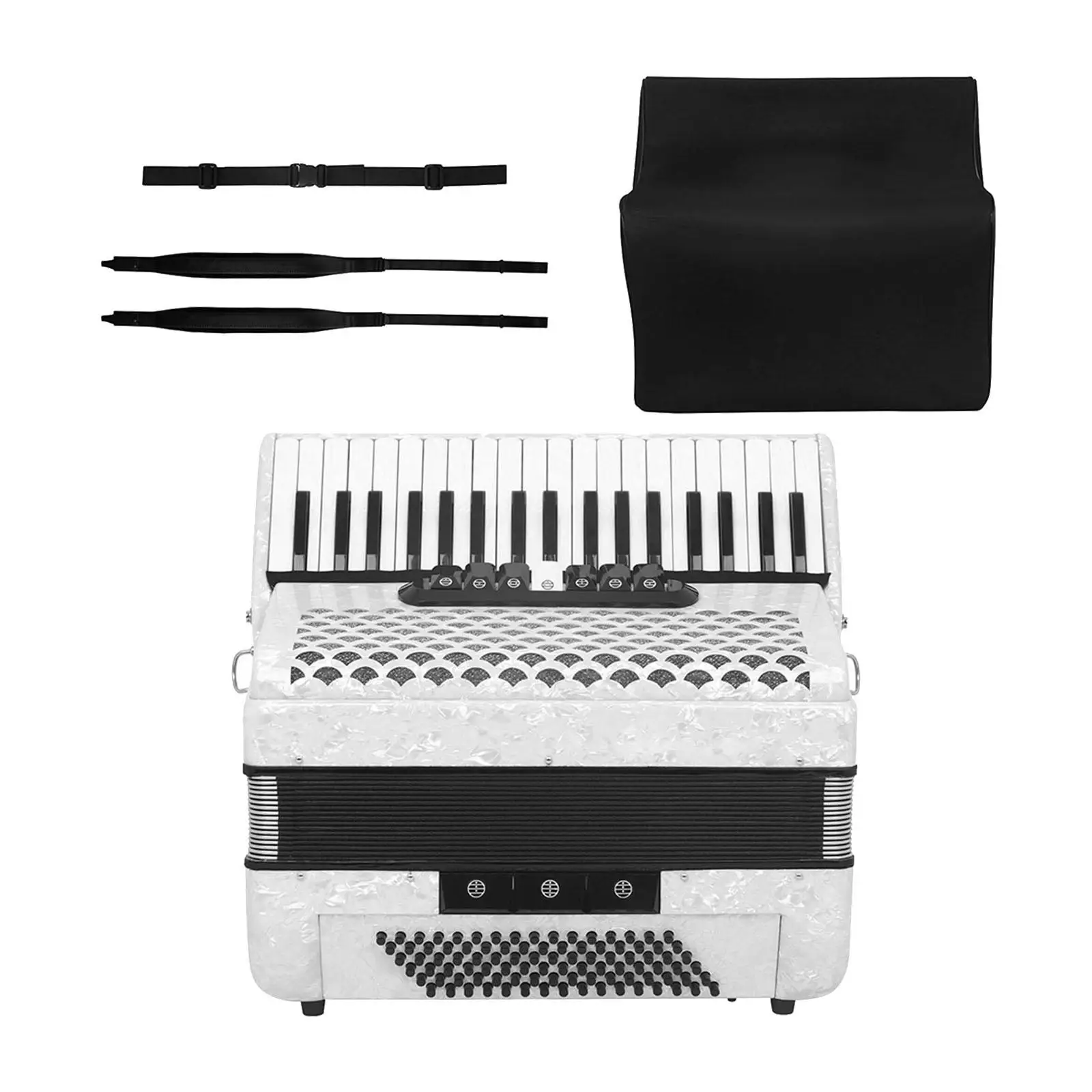 37-Key-96-Bass-Accordion-Concertina-with-Straps-Educational-Musical ...