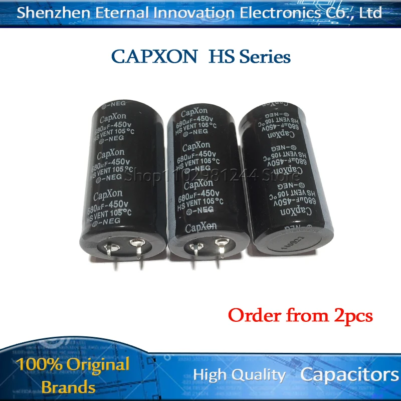 CAPXON-condensador-electrol-tico-de-aluminio-450V680UF-30X55-HS-de ...
