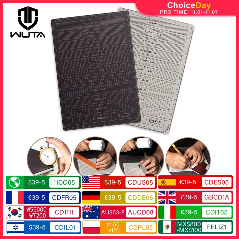 WUTA-Professional-8mm-Thicken-Leather-Punch-Mat-A4-A5-Tools-Cutting-Mat ...