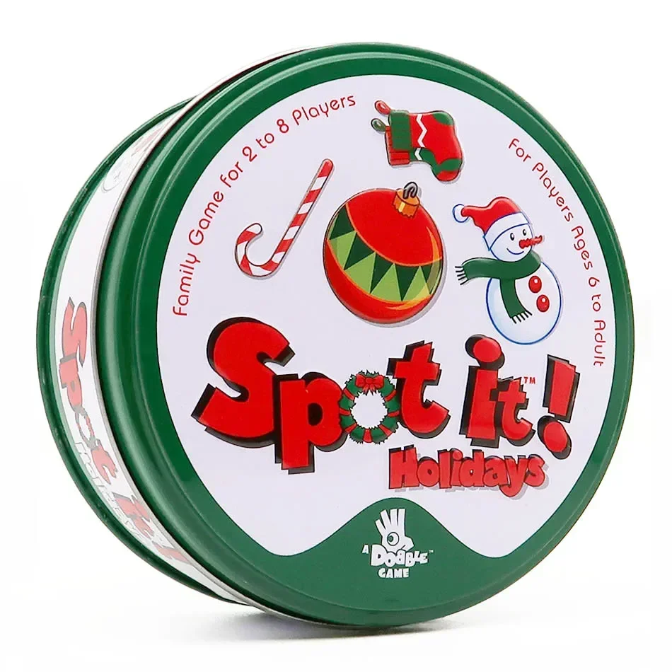 Spot-It-holidays-Dobble-Cards-Game-Animals-Numbers-Matching-Board-Game ...