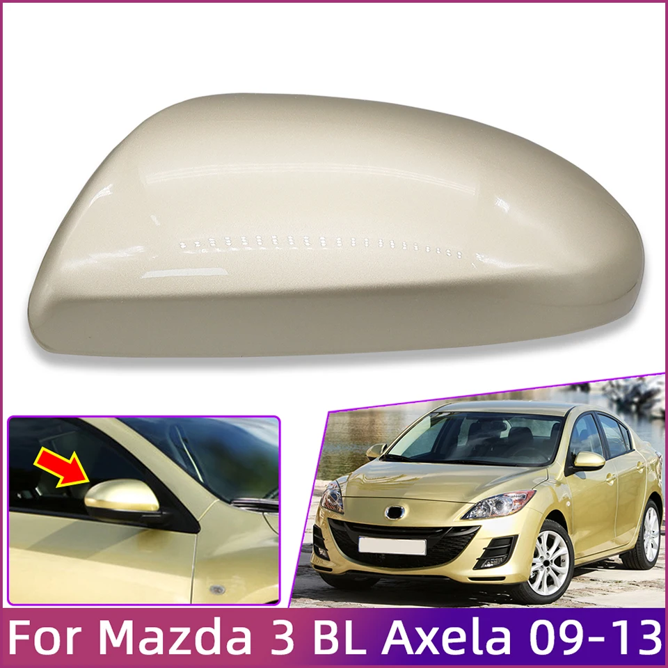 Mirror Cap Rearview Mirror Cover Shell Housing Wing Side Reverse Mirror ...