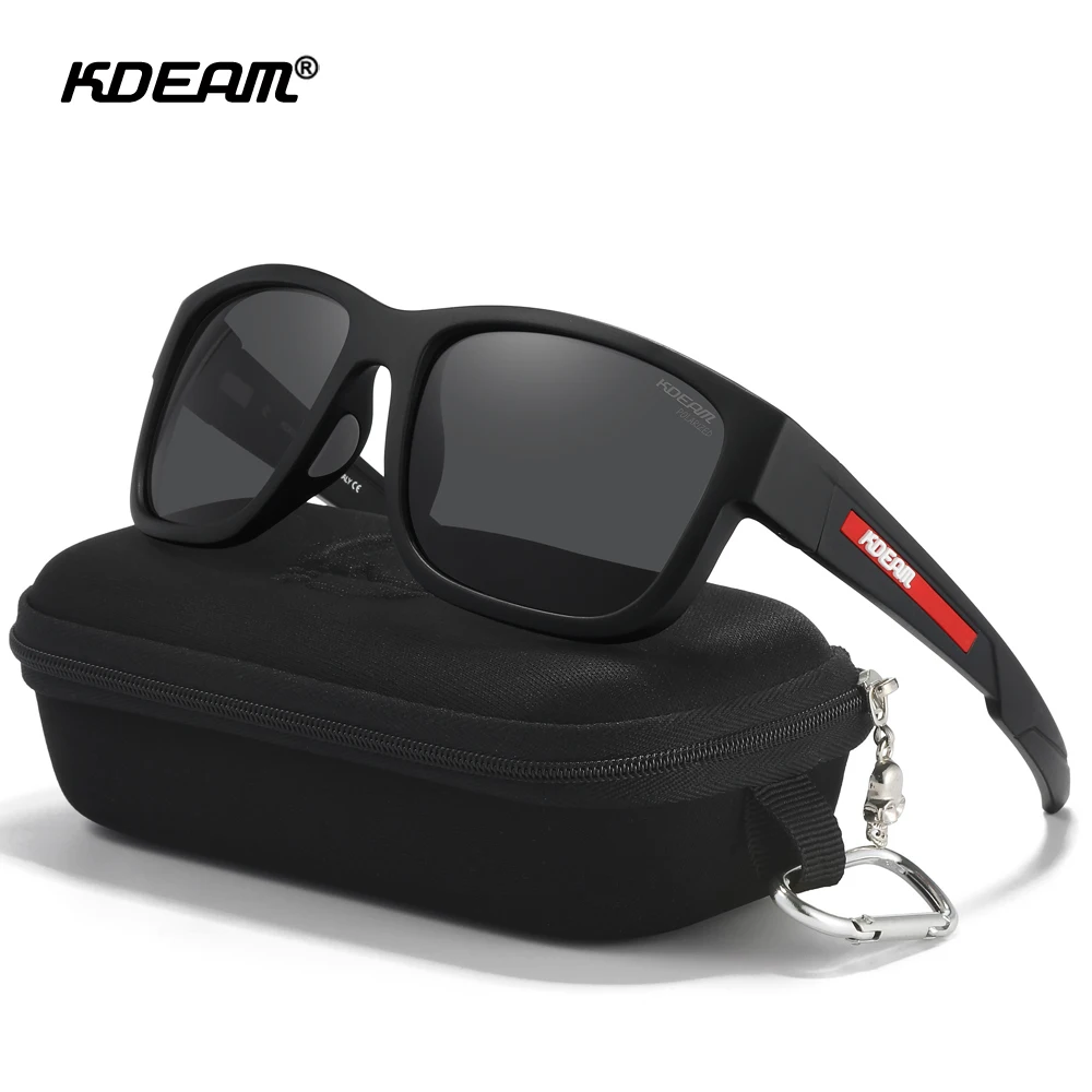 New-KDEAM-Brand-Design-Square-Polarized-Sunglasses-Men-TR90-Frame ...