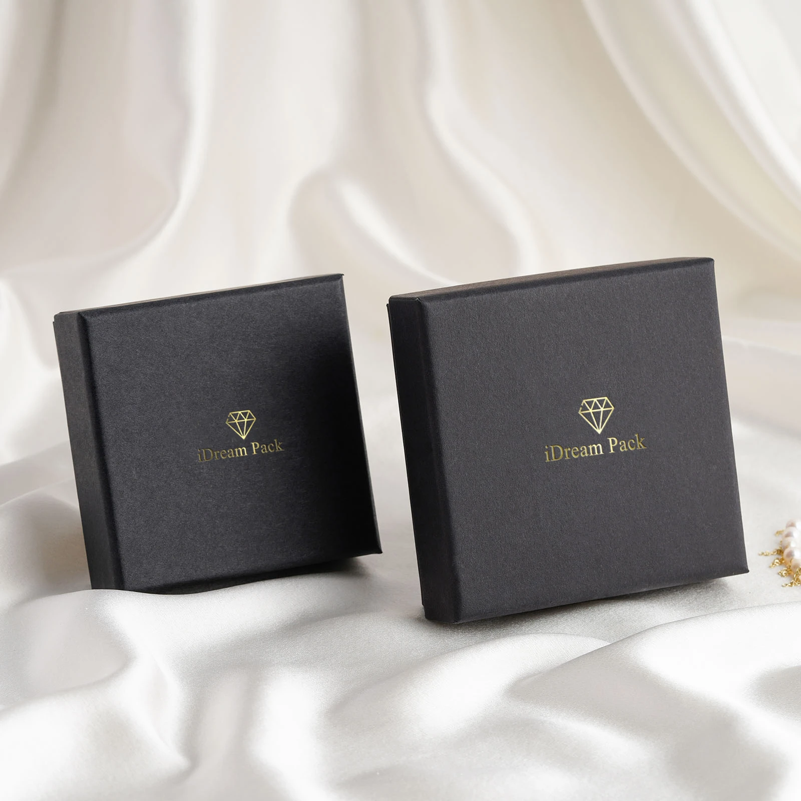 Custom Logo Gift Bracelet Necklace Jewel Packaging Book Shape Jewellery ...