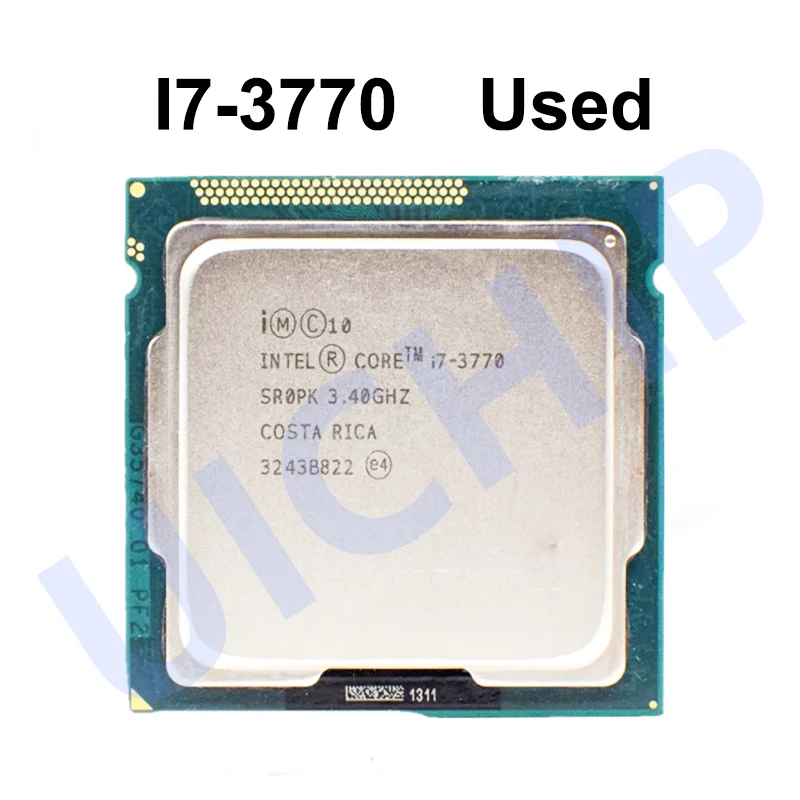 100% Original Intel Core iIntel Core i7 3770 Quad-Core i7-3770 3.4GHz 8M 5.0GT/s LGA 1155 CPU ...