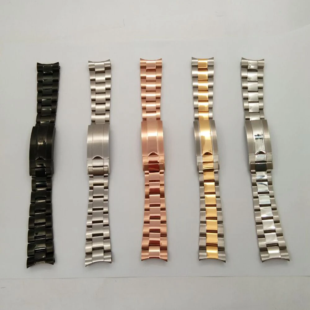 20mm Jubliees/oyster watch strap belt stainless steel bracelet watch ...