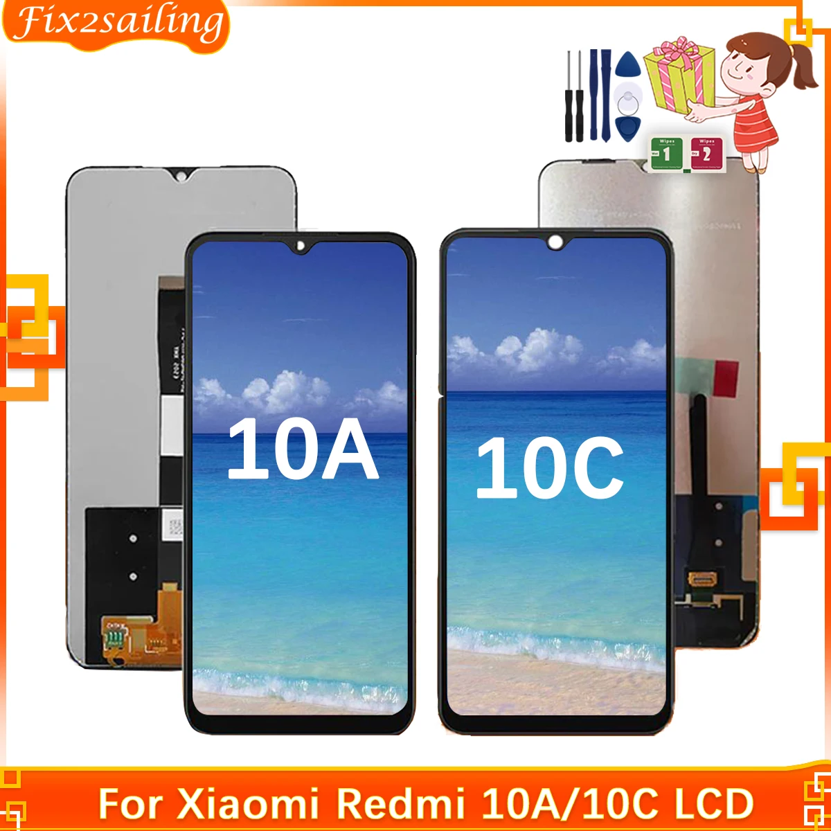 Pantalla-LCD-para-Xiaomi-Redmi-10A-10C-220333QAG-220333QNY-220233L2I ...