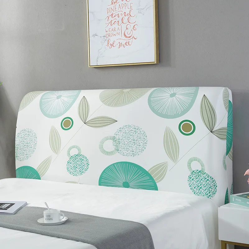 Bed-Cover-Printed-Bedside-Cover-Furniture-Protection-Sleeve-Dustproof ...