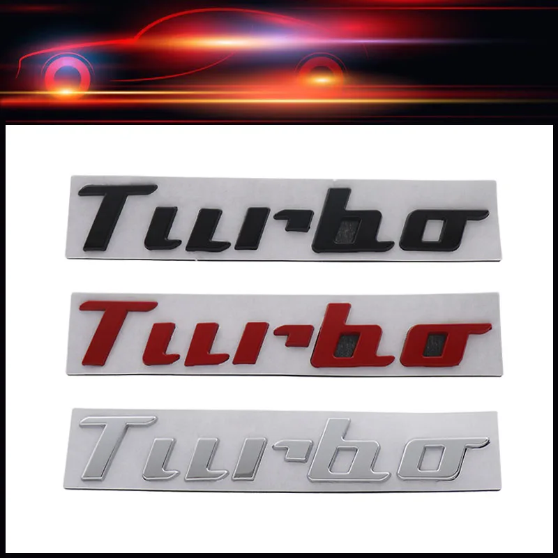 For-Turbocharger-Boost-Loading-Boosting-3D-Premium-TURBO-car-Fender ...