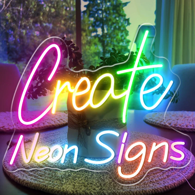 Custom-Neon-Led-Light-Personalized-Custom-Logo-Neon-Sign-Wedding-Happy ...