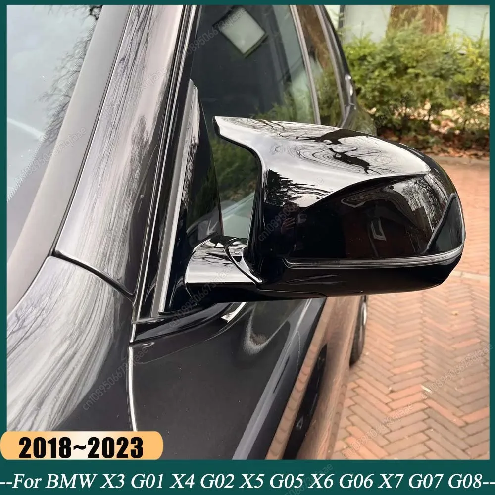 Auto Car Rear View Side Mirror Cover Trim Body Kit For BMW X3 G01 X4 ...