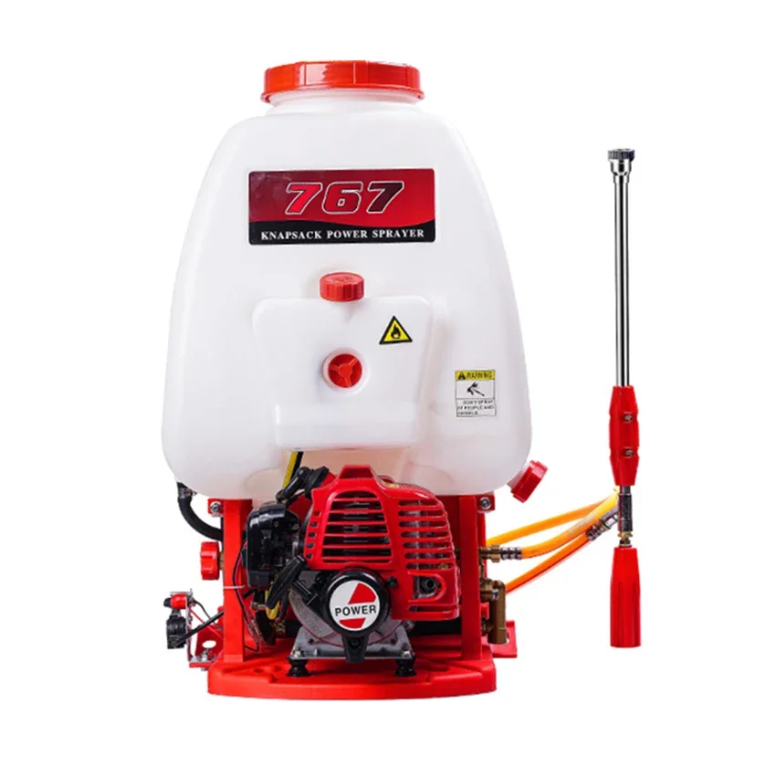 2-stroke TU-26 Knapsack Gas Sprayer Fertilization Sprayer High-pressure ...