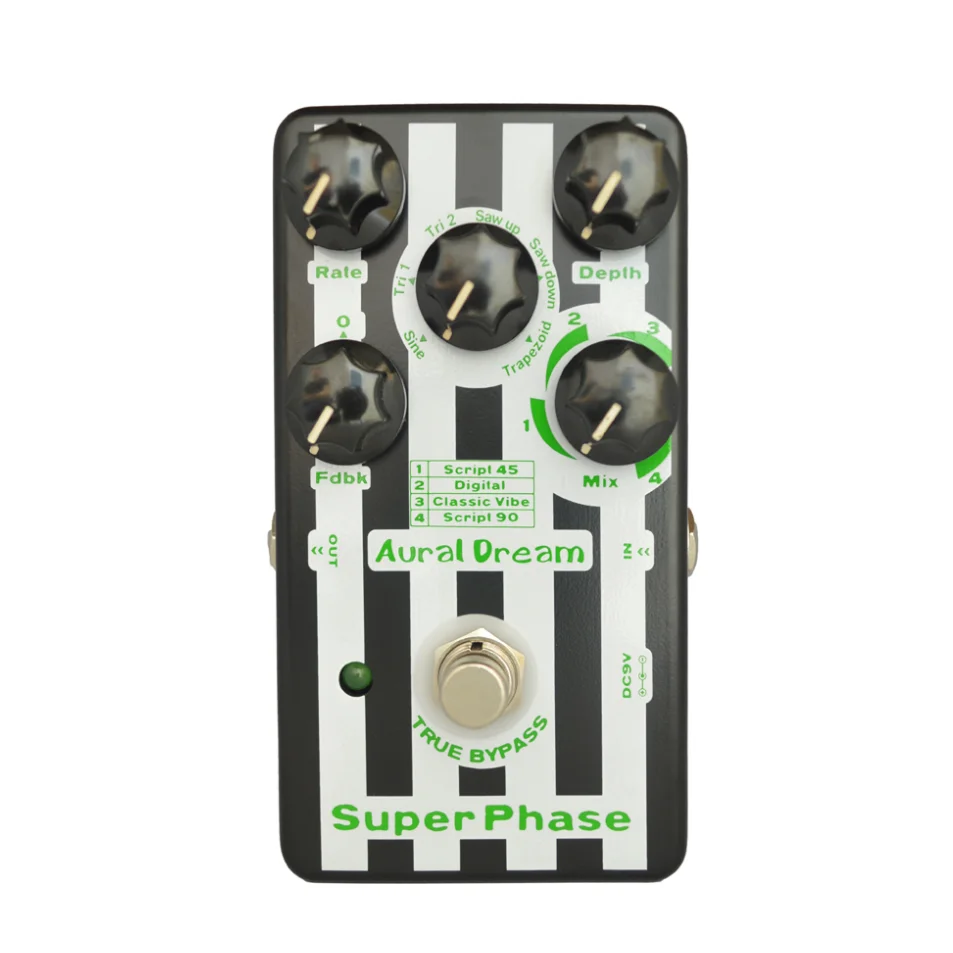 Aural-Dream-Super-Phase-Guitar-Pedal-Has-4-Types-6-Modulation-Waves-and ...