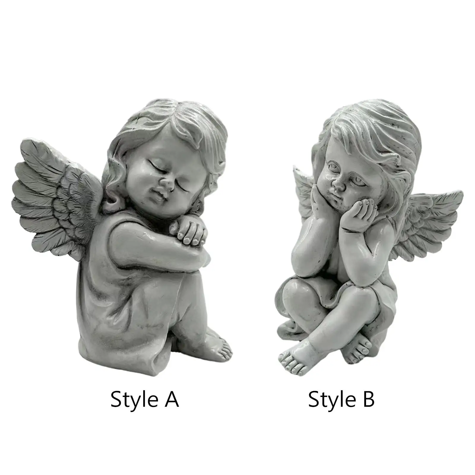 K-k-melek-heykelcik-koleksiyon-dekoratif-sevimli-Cherub-heykel-masa-st ...