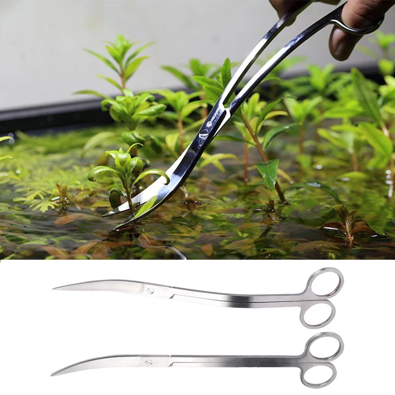 Aquarium-Accessories-Stainless-Steel-Aquarium-Tool-Scissor-Tweezers ...