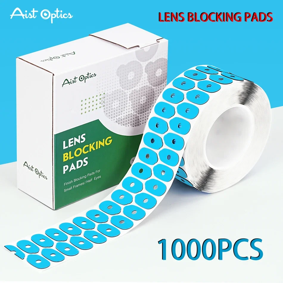1000pcs-High-Quality-Lens-Blocking-Pad-Blocking-Mat-Glasses-Edging ...