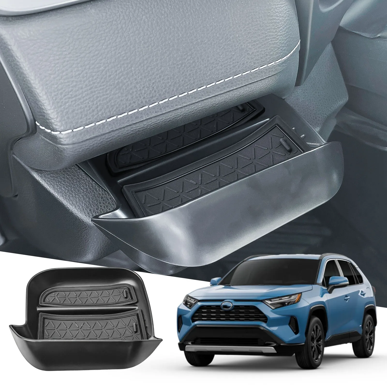 For Toyota RAV4 Accessories 2025 2024-2019 Driver Drawer Storage Box ...