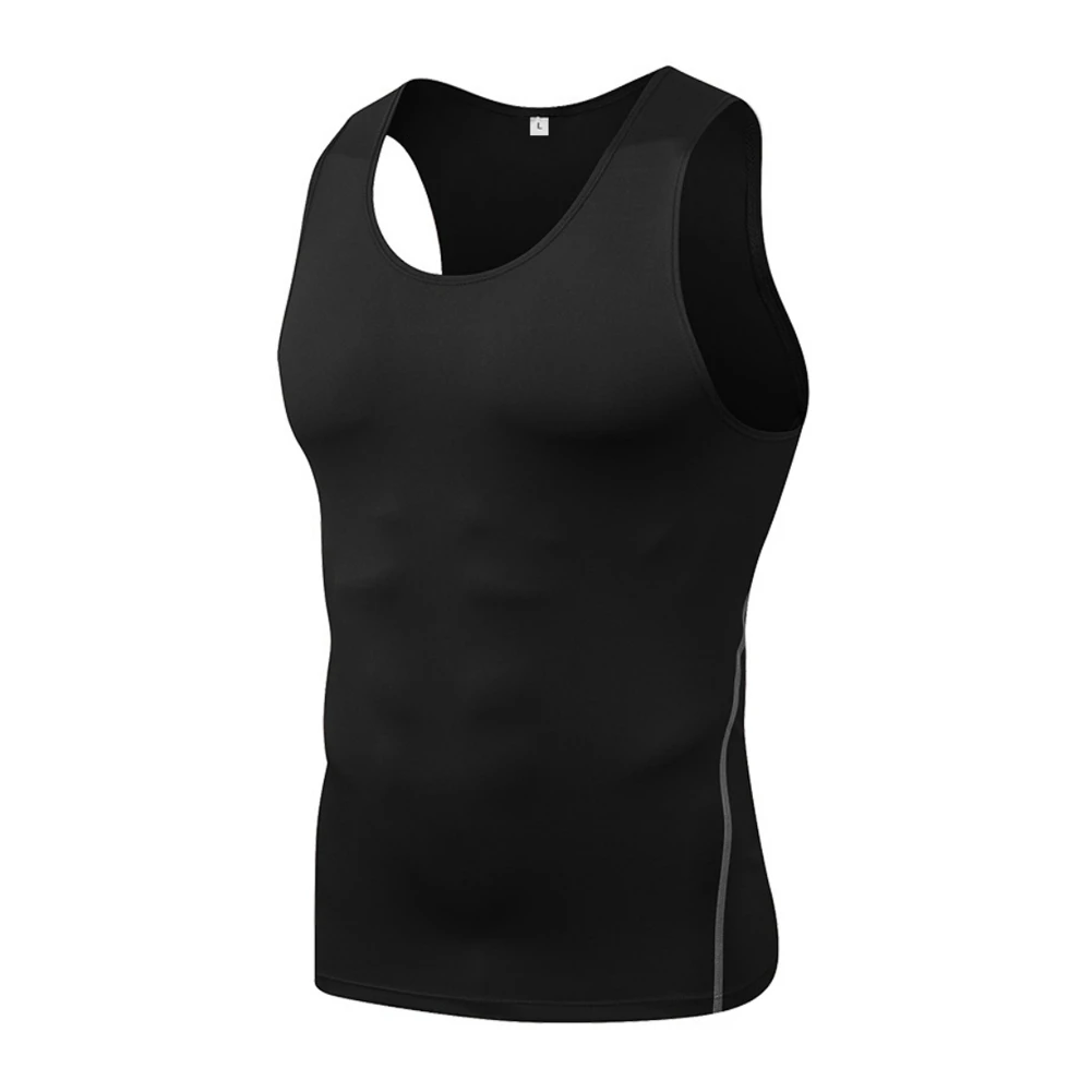 Men-s-Sleeveless-Fitness-Tight-Training-Vest-Quick-Drying-Breathable ...