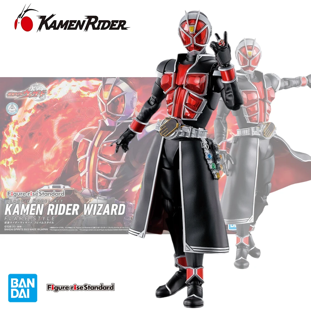 Bandai-Genuine-Figure-rise-Standard-FRS-Kamen-Rider-Wizard-Anime-Action ...