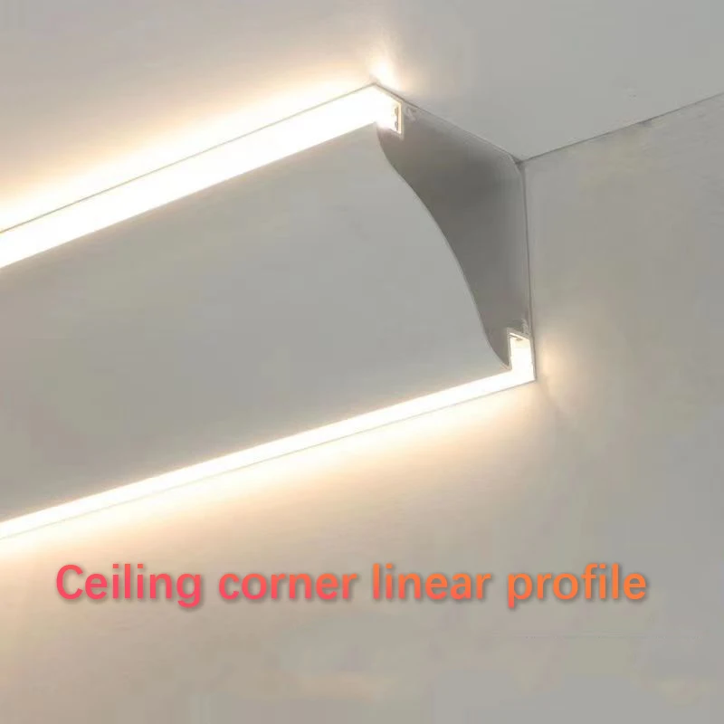 LED-Strip-Aluminum-Profile-Living-Room-Free-Ceiling-Corner-Linear-Lamp ...
