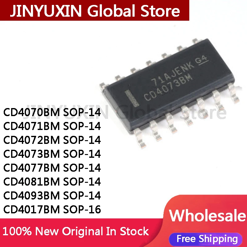 20-piezas-CD4070BM-CD4070-CD4071BM-CD4071-CD4072BM-CD4072-CD4073BM-CD4073-CD4077BM-CD4077 ...