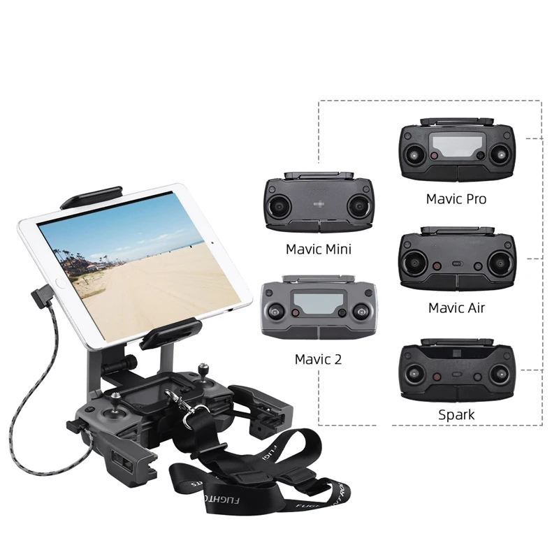 2 en 1 a - Support de tablette pour DJI Mavic 2 Pro Zoom Drone, support ...