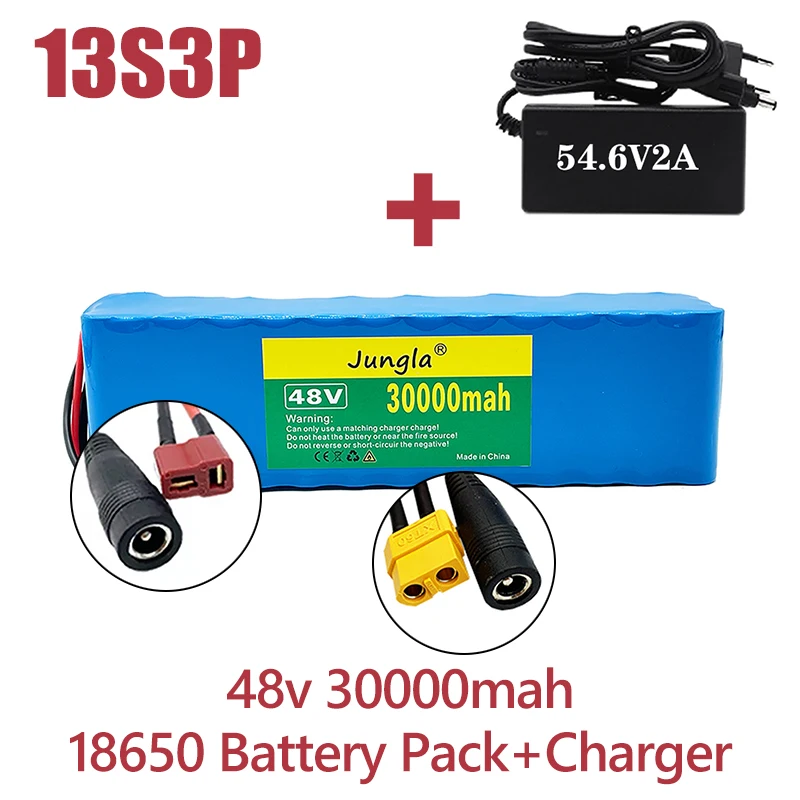 New-High-Quality-48v-30Ah-1000w-13S3P-Lithium-Ion-Battery-Pack-for-54 ...