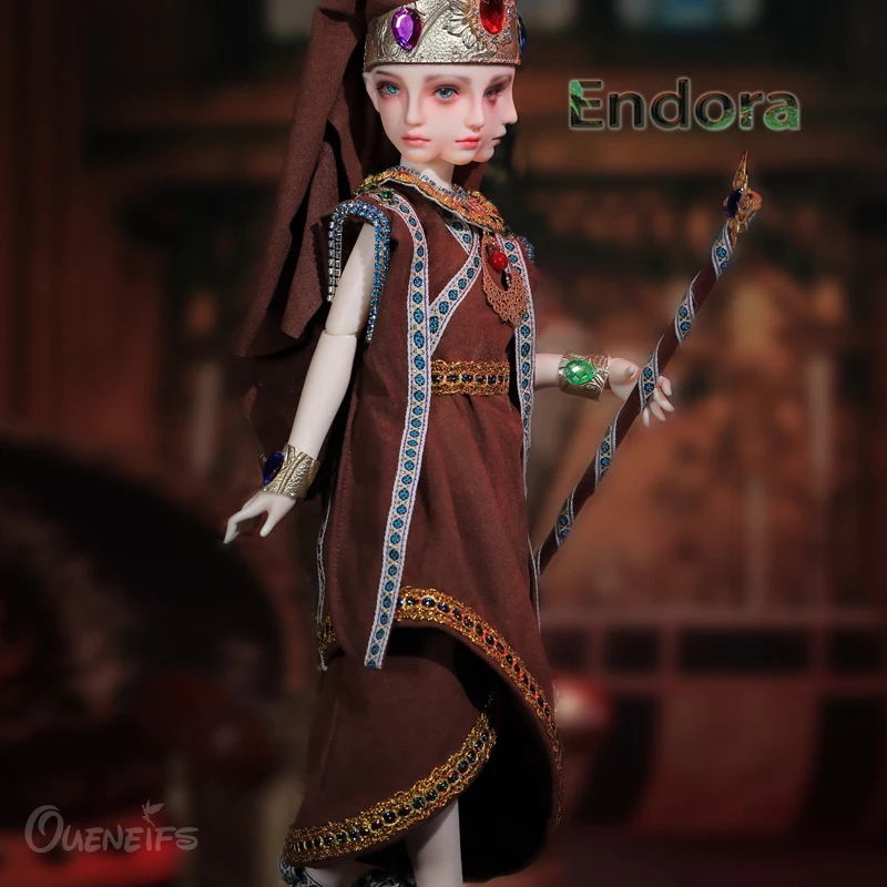Shuga Fairy Endora 1/4 Boys 3 Face BJD Hinged Dolls Based On An ...