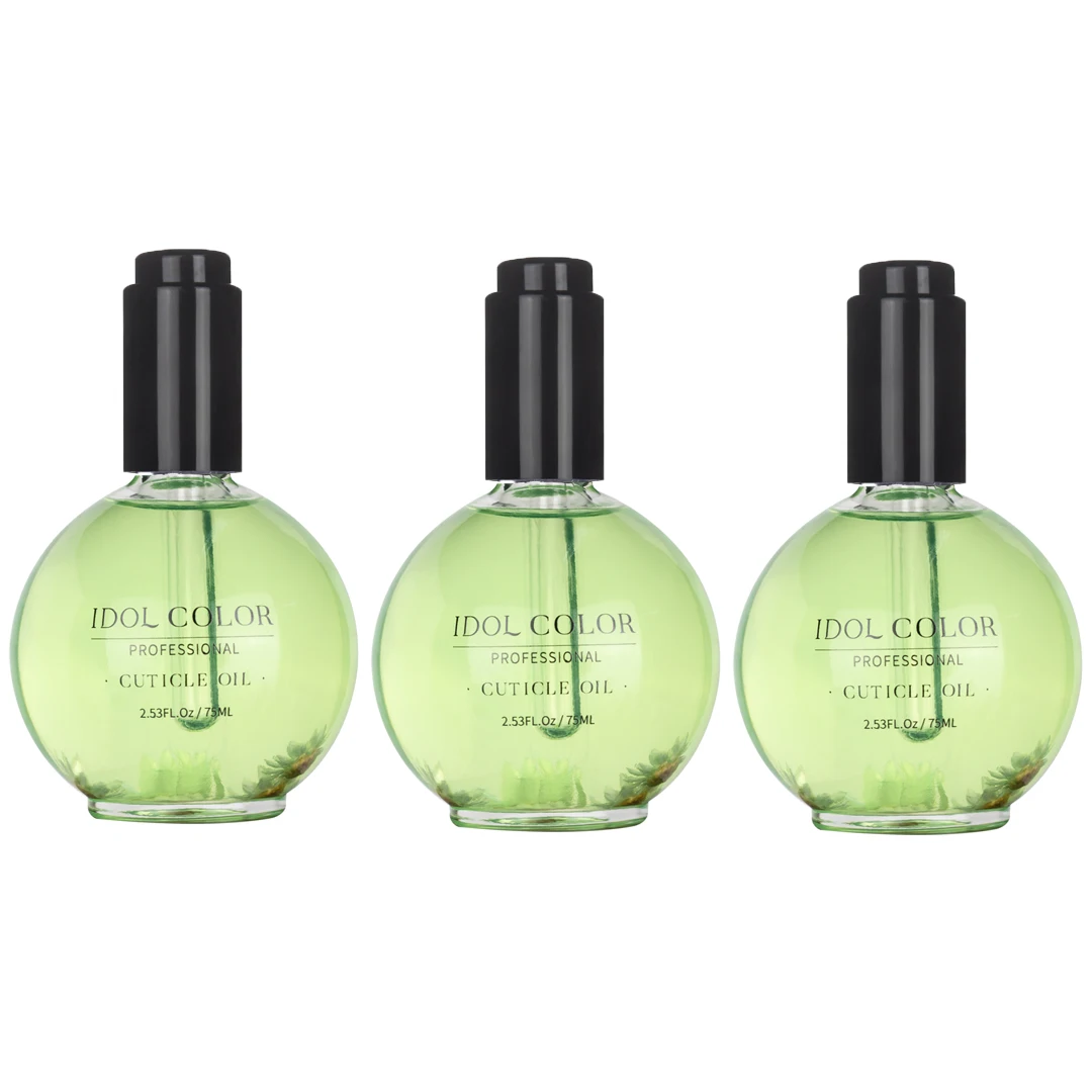 Aceite para cutículas IDOL COLOR, 2,56 fl oz, repara y restaura las ...