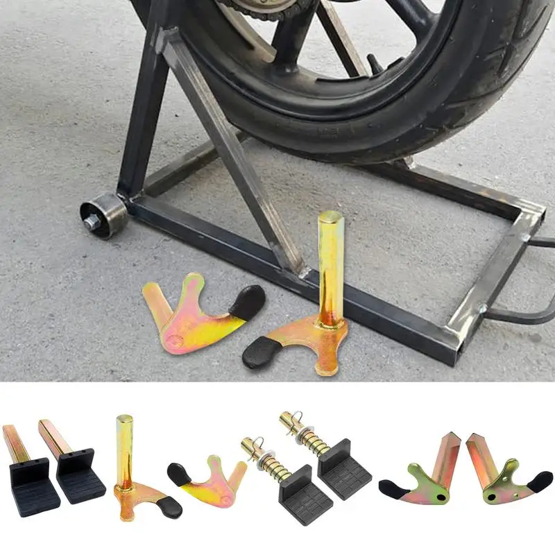 Motorbike-Wheel-Support-Frame-Stand-U-type-L-type-Hook-Fork-Swingram ...