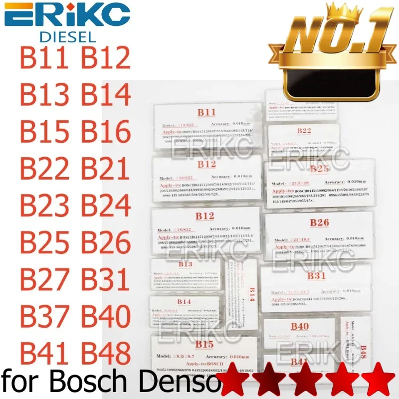 Injector Adjust Shims B11 B12 B13 B14 B15 B16 B22 B21 B23 B24 B25 B26 ...