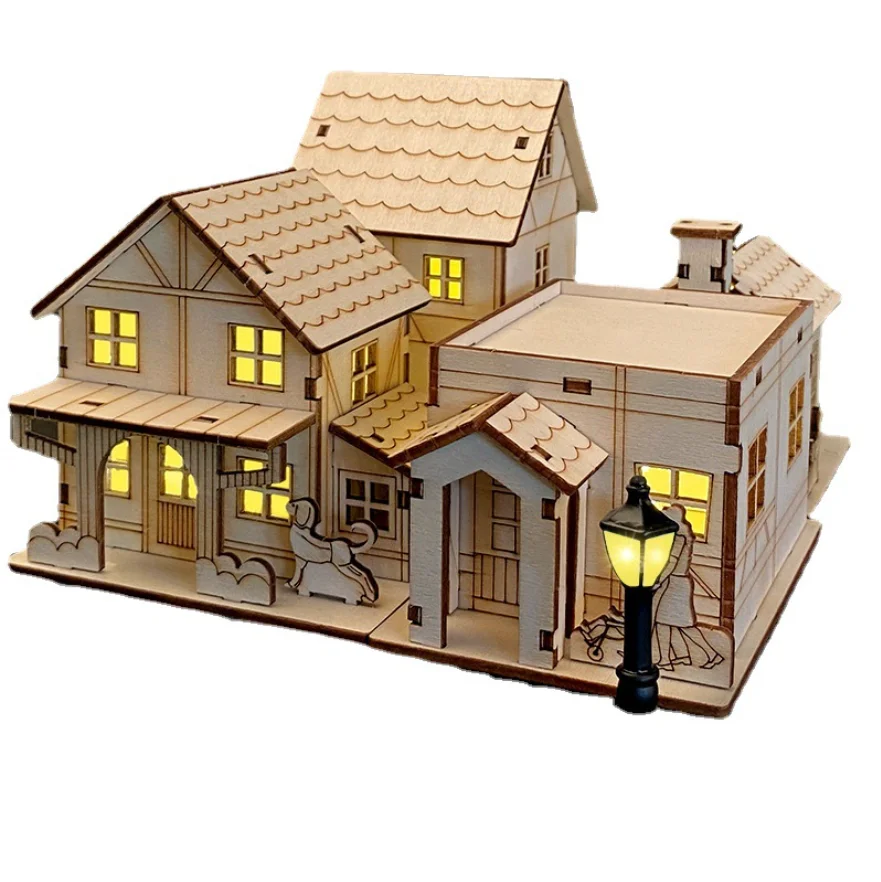 1-50-scale-Miniature-House-Building-Architecture-Model-Material ...