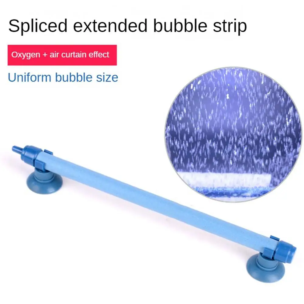 Aquarium-Air-Pump-Fresh-Air-Stone-Diffuser-Tube-Fish-Tank-Extendable ...