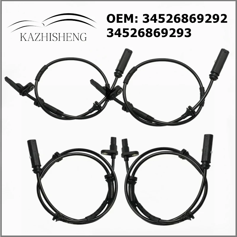 34526869292-34526869293-4Pcs-Car-Front-Rear-Left-Right-ABS-Wheel-Speed ...