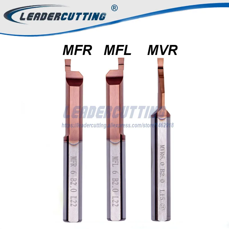 MFR MFL MVR 4B 5B 6B 8B Carbide Lathe Grooving Cutter Bar Tungsten ...